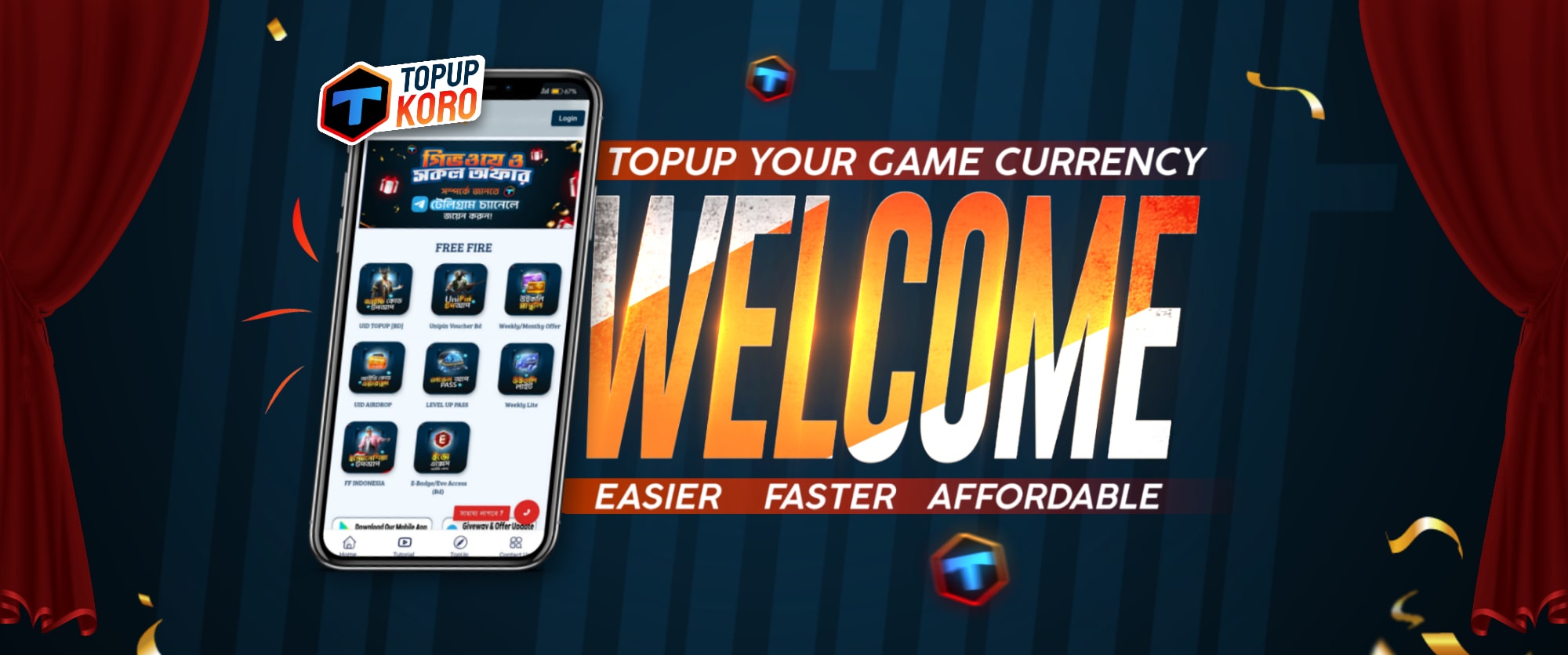 free fire diamond top up